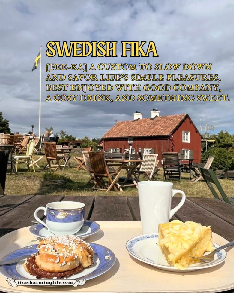 SWEDISH FIKA CULTURE ☕️ An excellent boost of joy