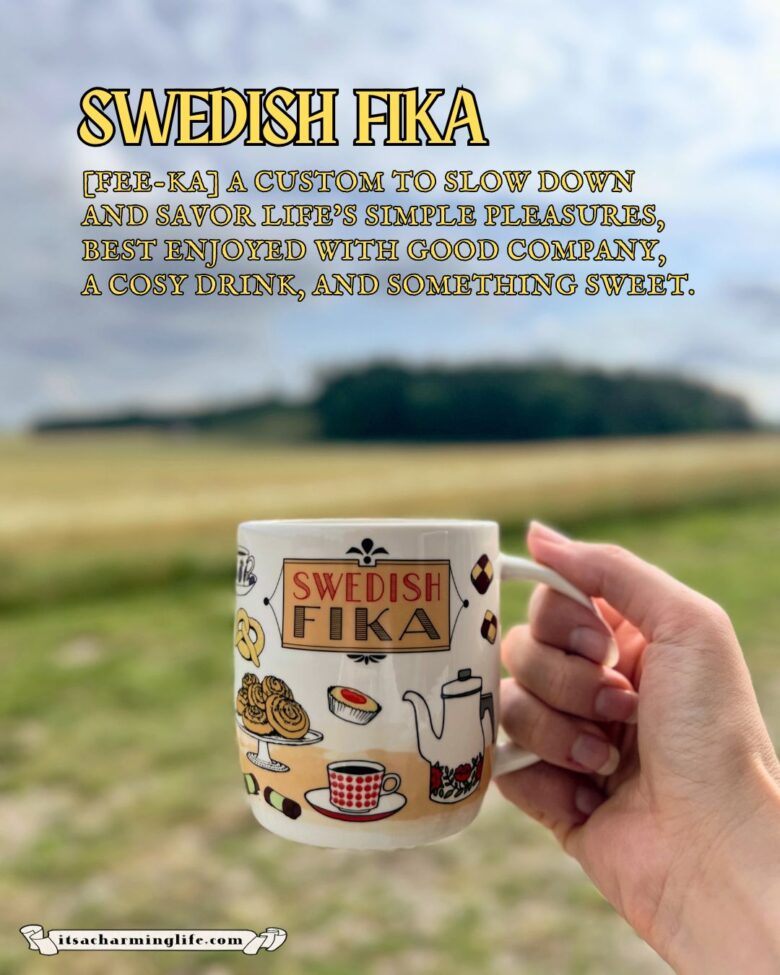 SWEDISH FIKA CULTURE ☕️ An excellent boost of joy