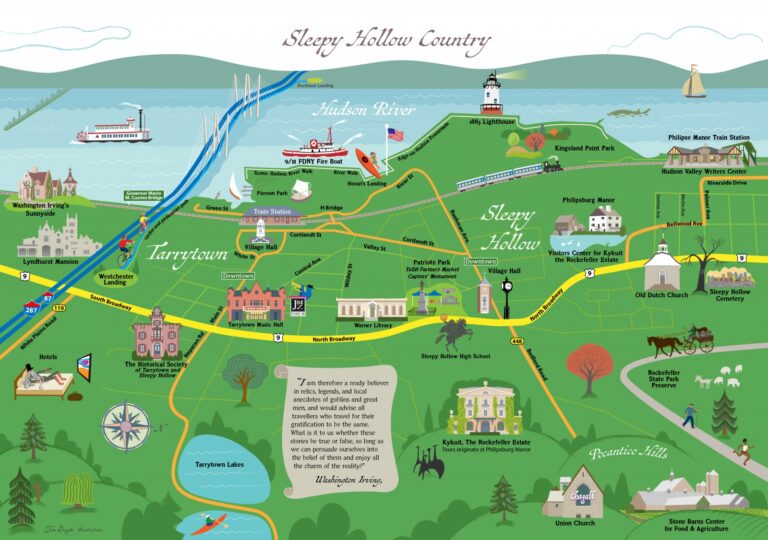 VISIT THE REAL SLEEPY HOLLOW + TARRYTOWN New York