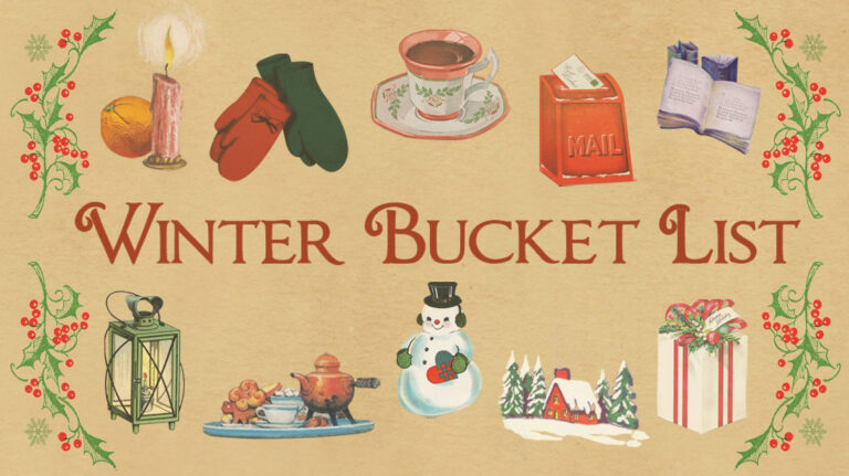 Cozy Winter Bucket List | 10 Cottagecore Ideas To Enjoy